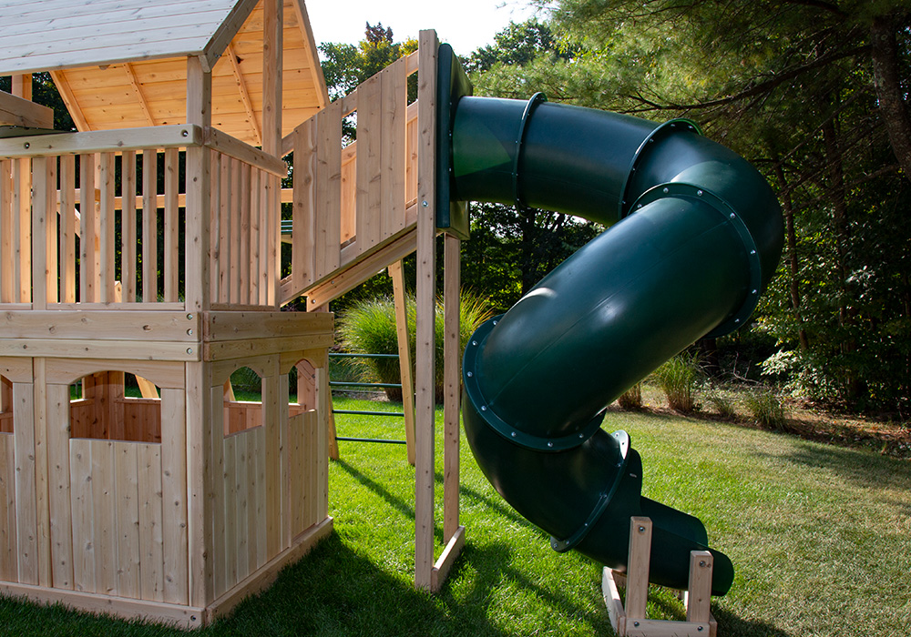 Bailey Deluxe wth Options - Swing Sets - Triumph Play Systems